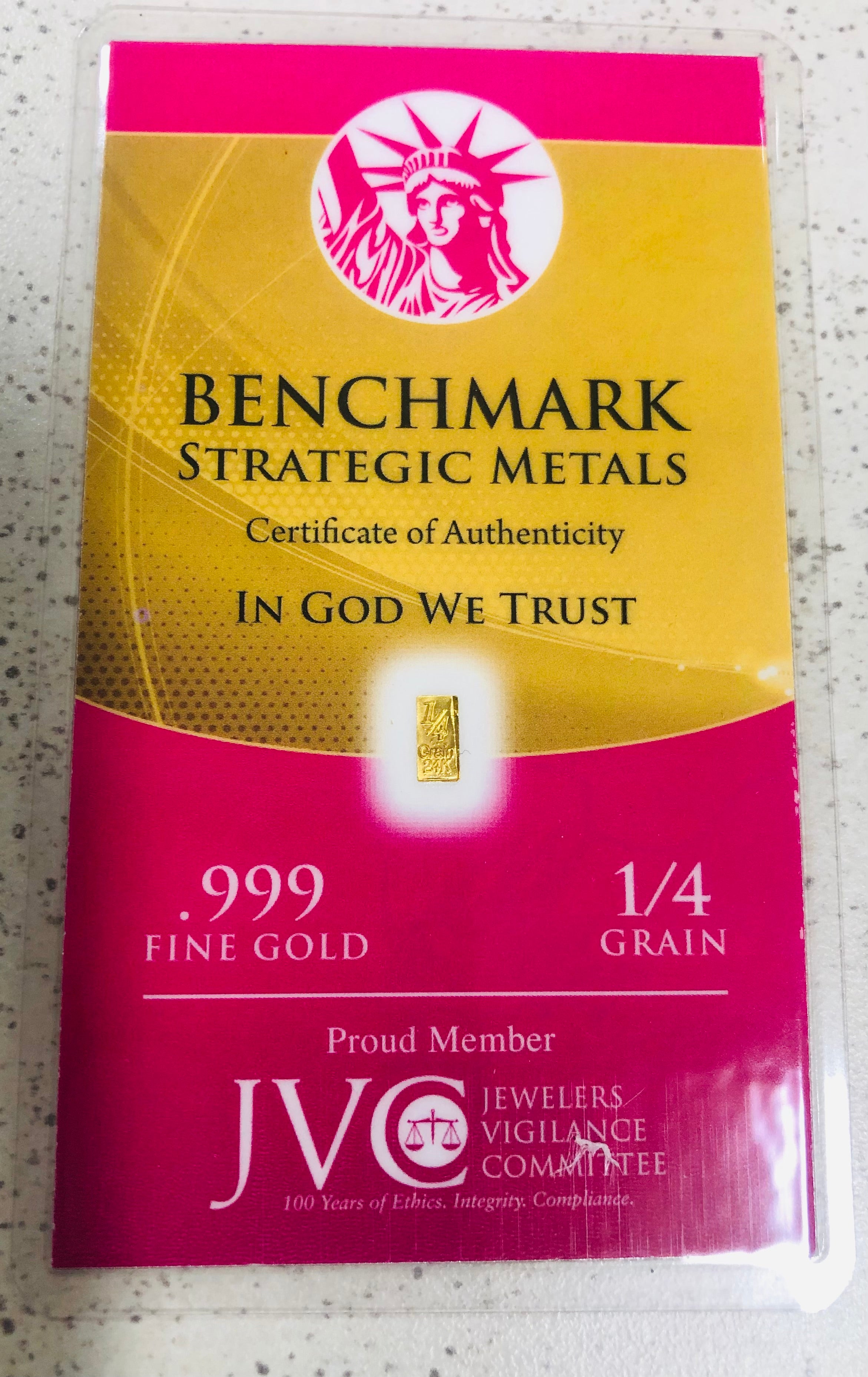 benchmark-1-4-grain-gold-bar-wax-pack-kid