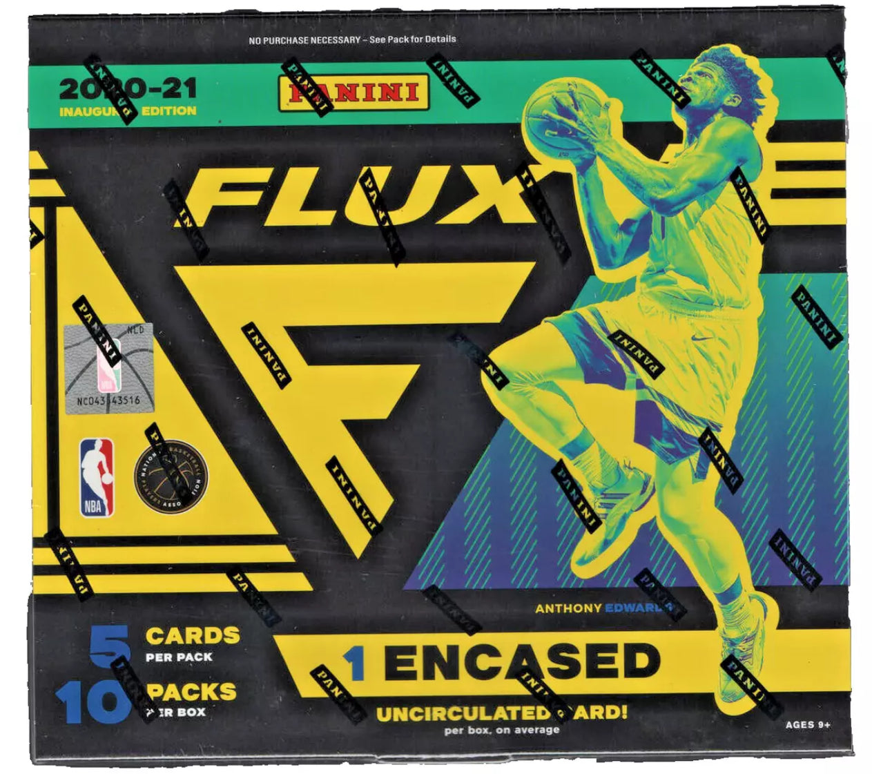 2020/21 PANINI FLUX BASKETBALL HOBBY BOX – Wax Pack Kid