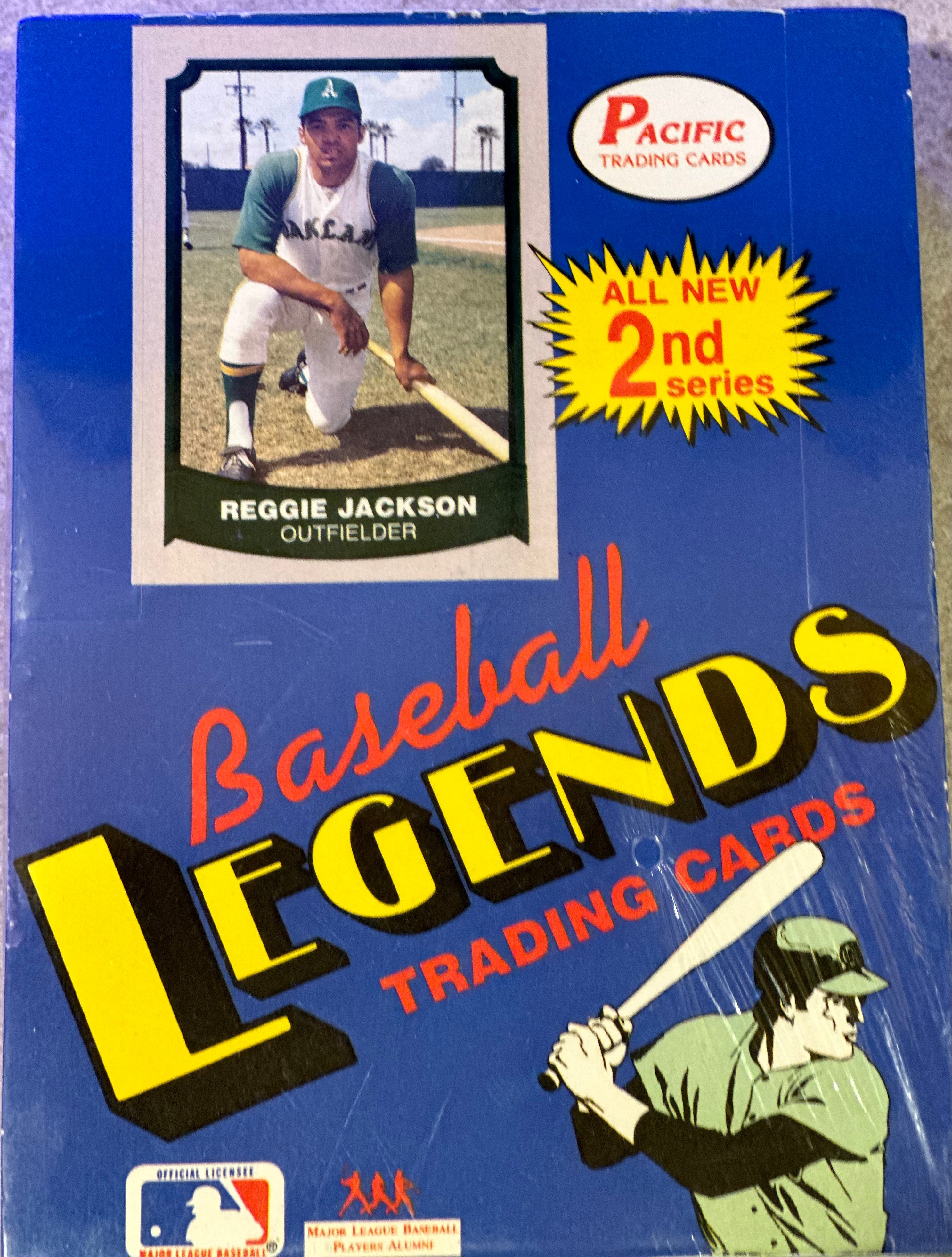 1989 Pacific Baseball Legends Series 2 Wax Box – Wax Pack Kid