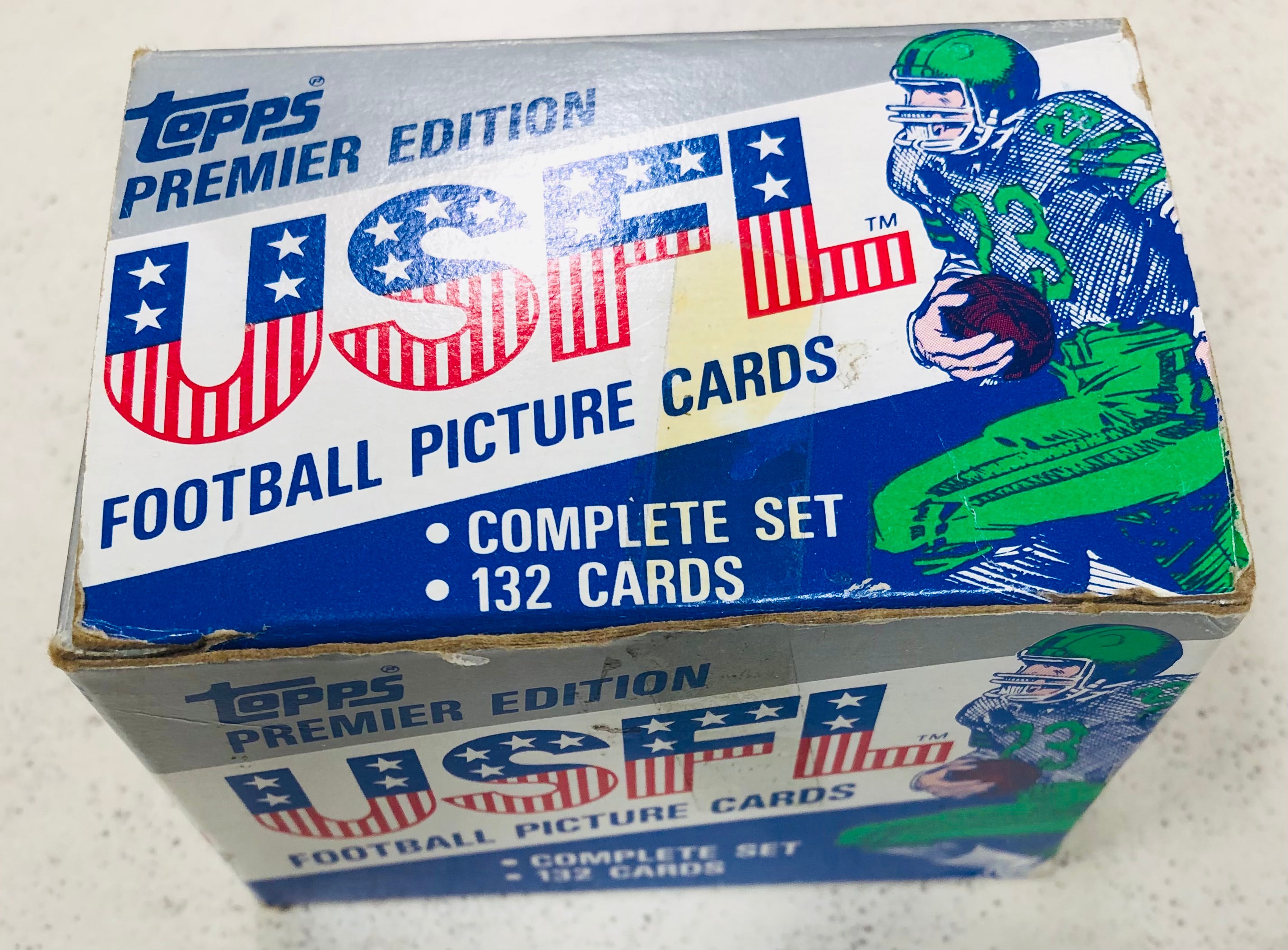 1984 Topps USFL Football Set Tape In Tact – Wax Pack Kid