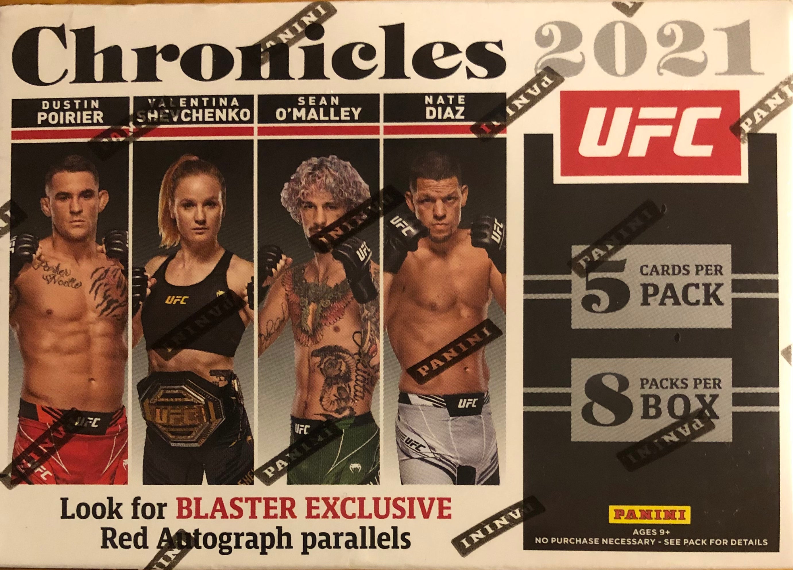 Panini Chronicles 2021 UFC Blaster Box – Wax Pack Kid
