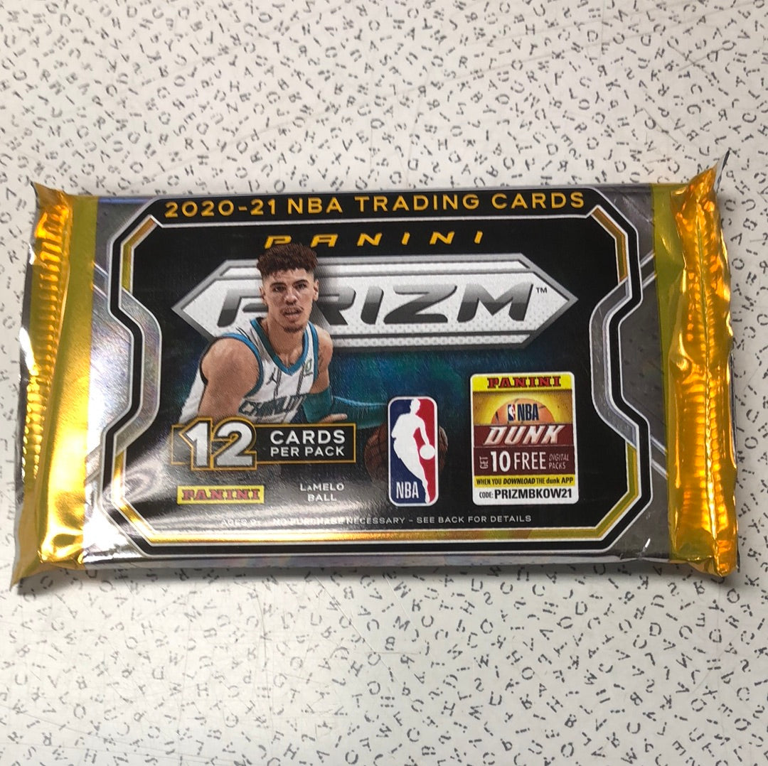 2020 21 Panini Prizm Basketball Pack Unopened – Wax Pack Kid