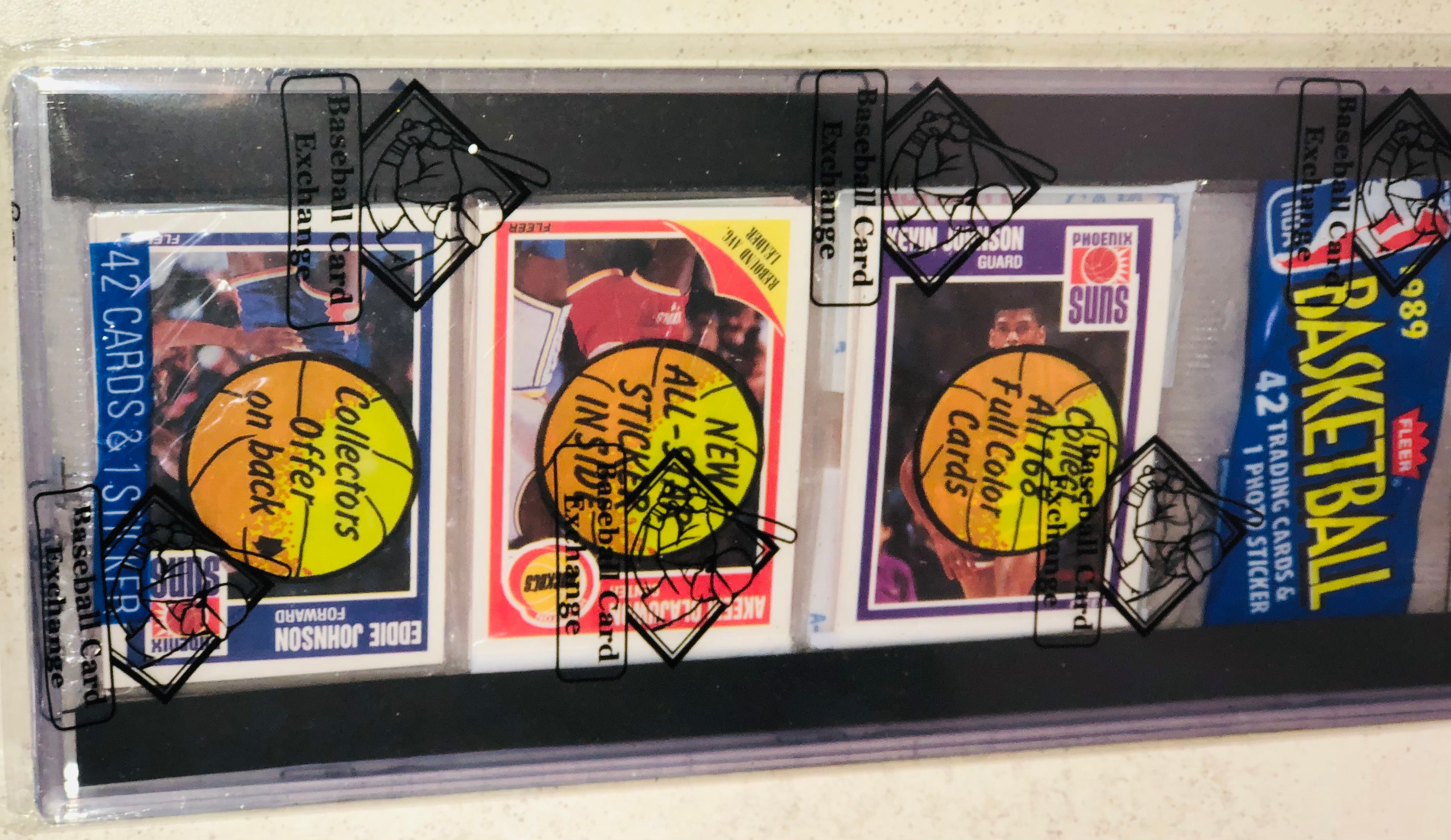 1989 Fleer Basketball Rack Pack BBCE Jordan Back – Wax Pack Kid