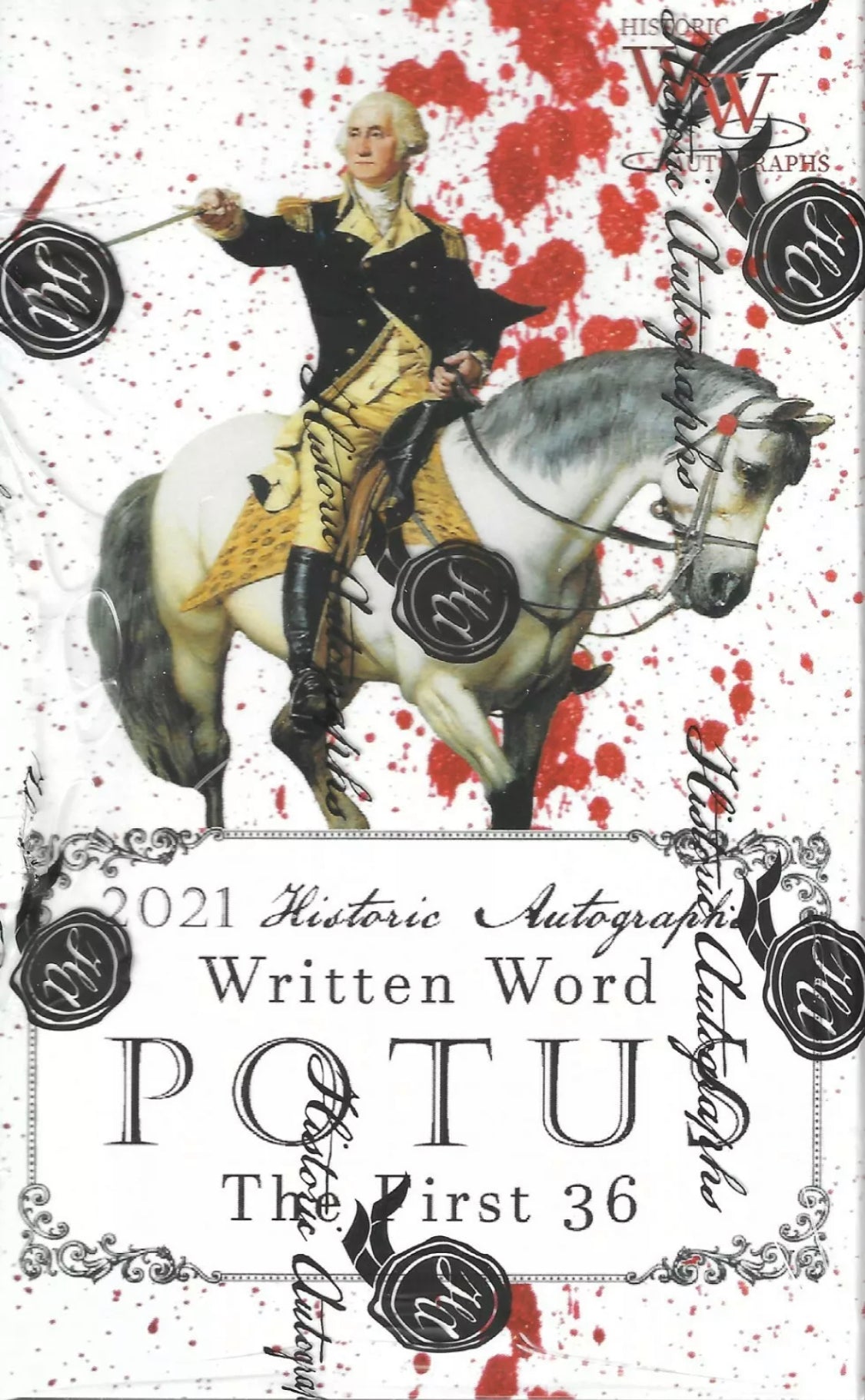 POTUS Written Word 2021 Historic Autograph Co DNA? Cut Autograph Seale ...