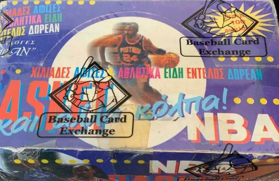 1995 Joan Greek Basketball Box BBCE Authenticated – Wax Pack Kid