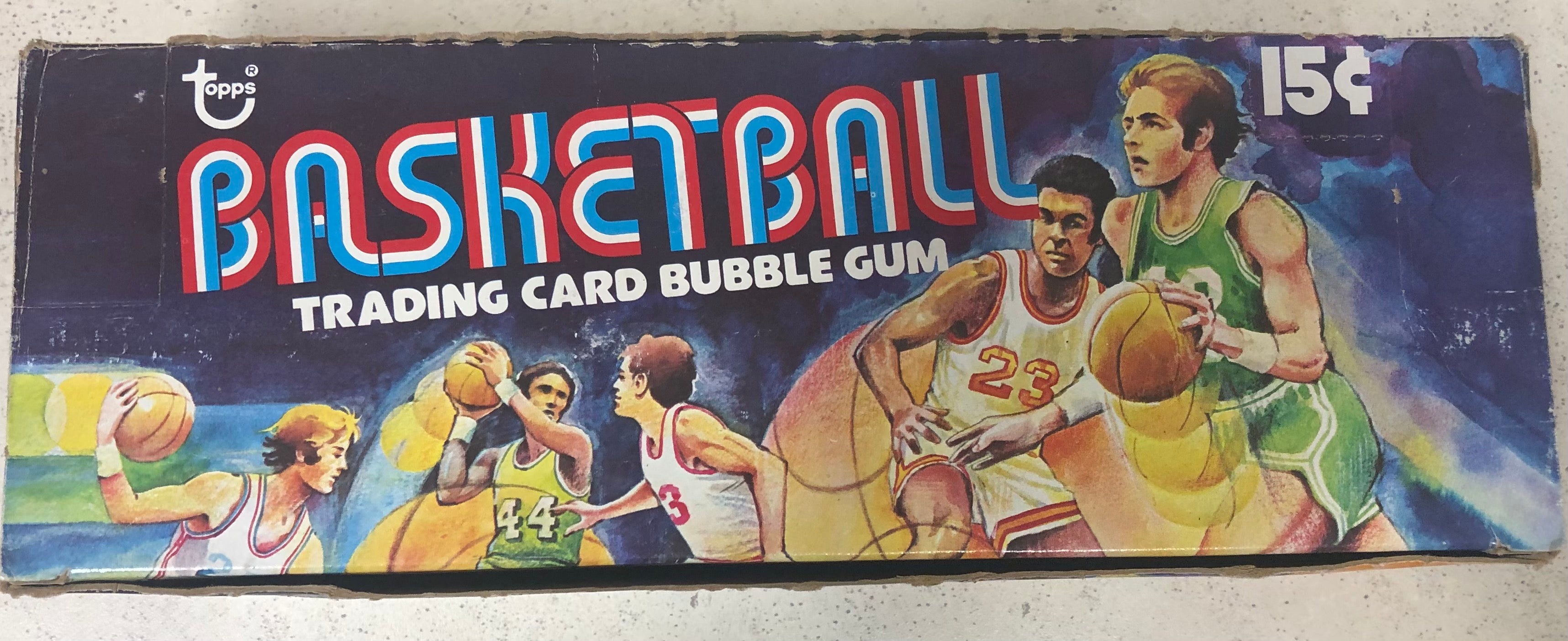 1975 Topps Basketball Box 24 CT Unopened Packs – Wax Pack Kid